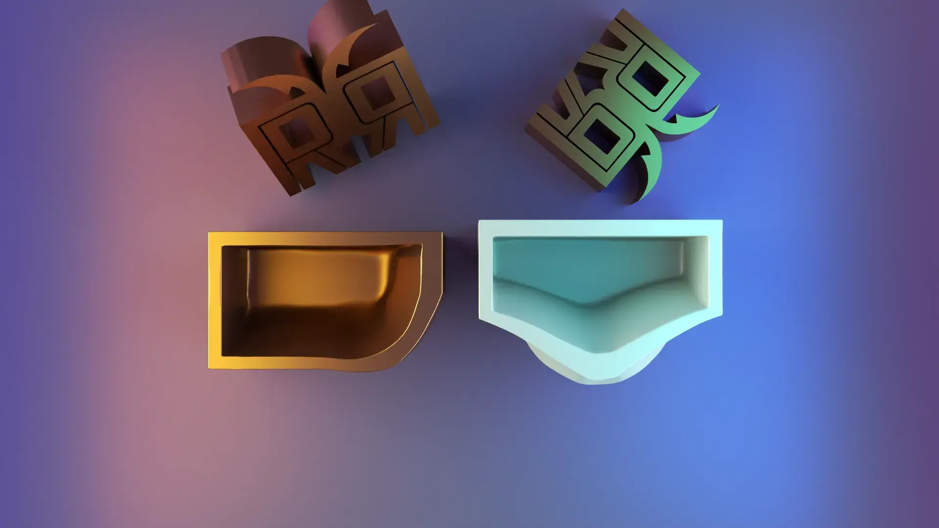 Home Decorations & Ornaments STL Download - david's lip and eye pencil ...