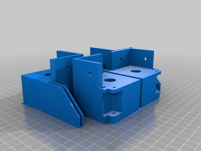 Free Other STL Download - Double Stack IKEA LACK Enclosure V2 (works w ...