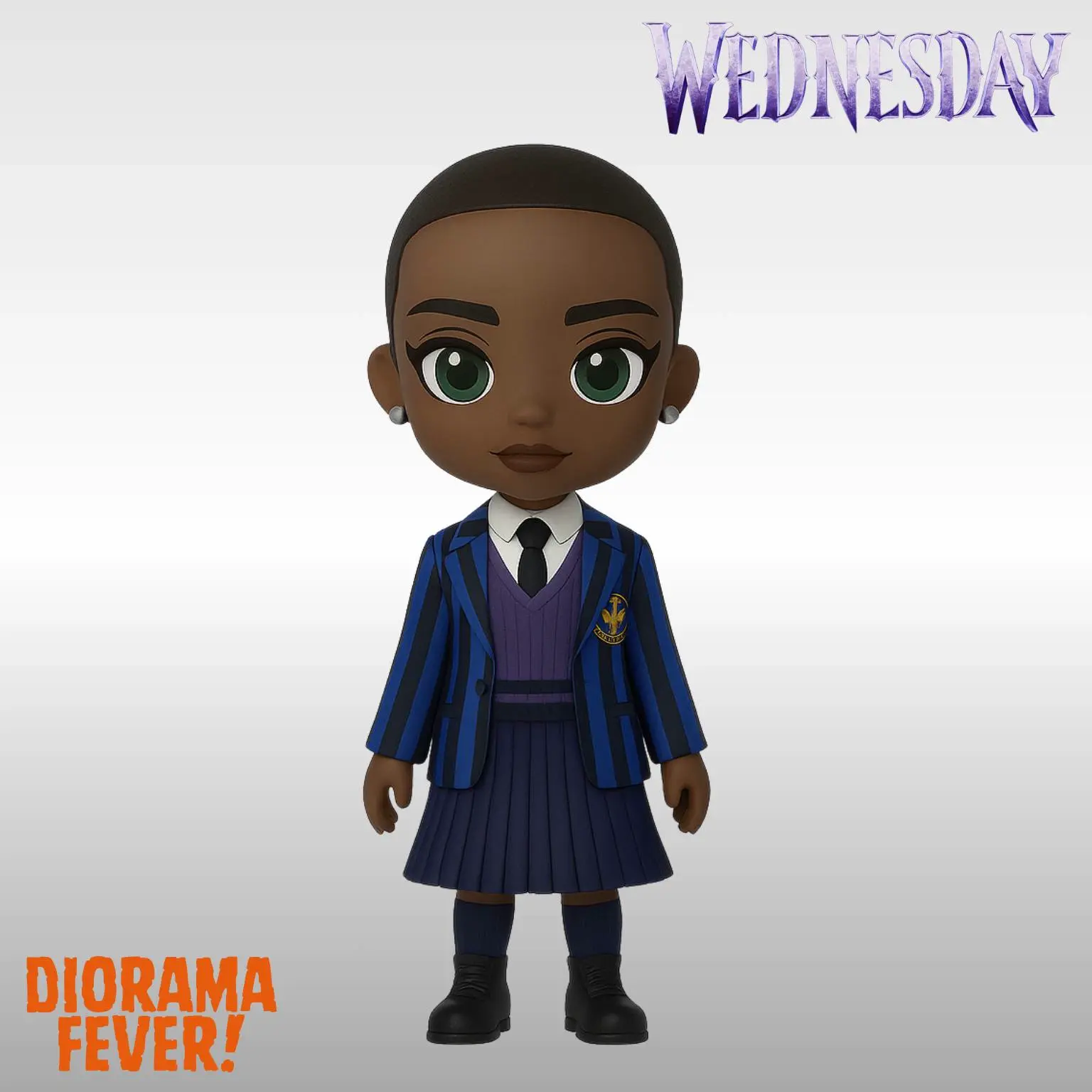 Characters & Creatures STL Descarga - Chibi Bianca Barclay - Wednesday ...