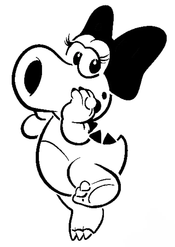 Free Other STL Download - Birdo stencilby SMT_M 🦊