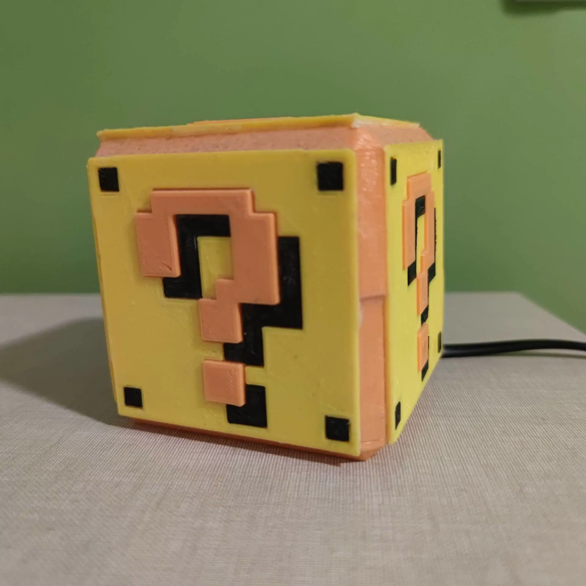 3D Printer Files | 3MF File | Mario Bros QuestionBox Lamp | Creality Cloud