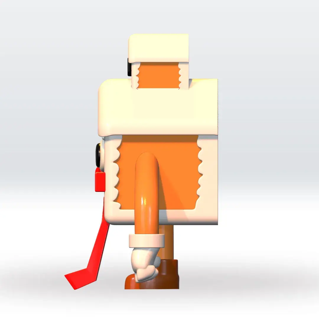 Characters & Creatures STL Download - LA GINGER SEKOLAH STL Brainrot 3D ...