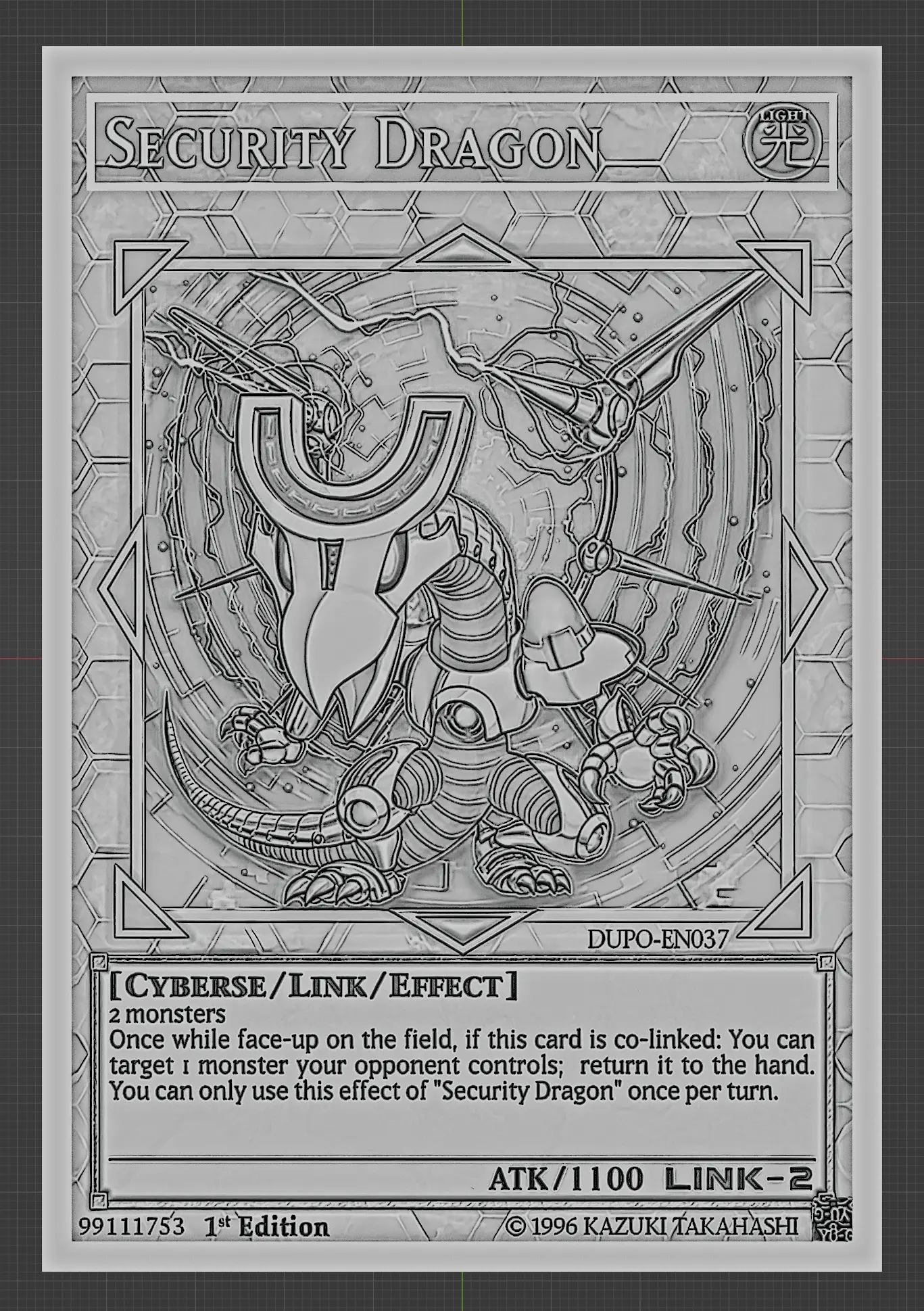 Other STL Download - SECURITY DRAGON - YU-GI-OH!by Wsonuchiha3D