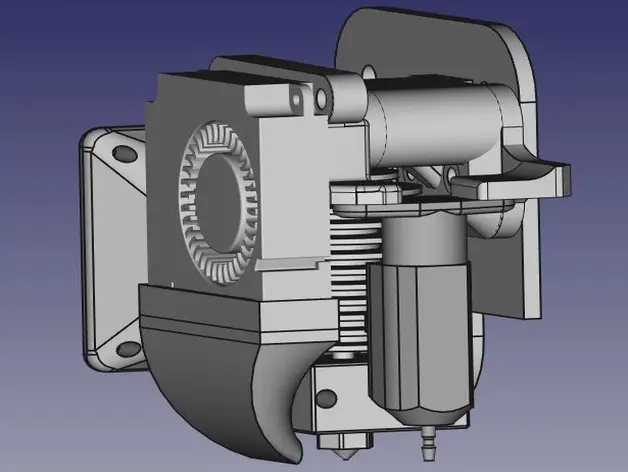 Free 3D Printer Parts STL Download - E3D-V6 Hotend. (I advise)by Levent