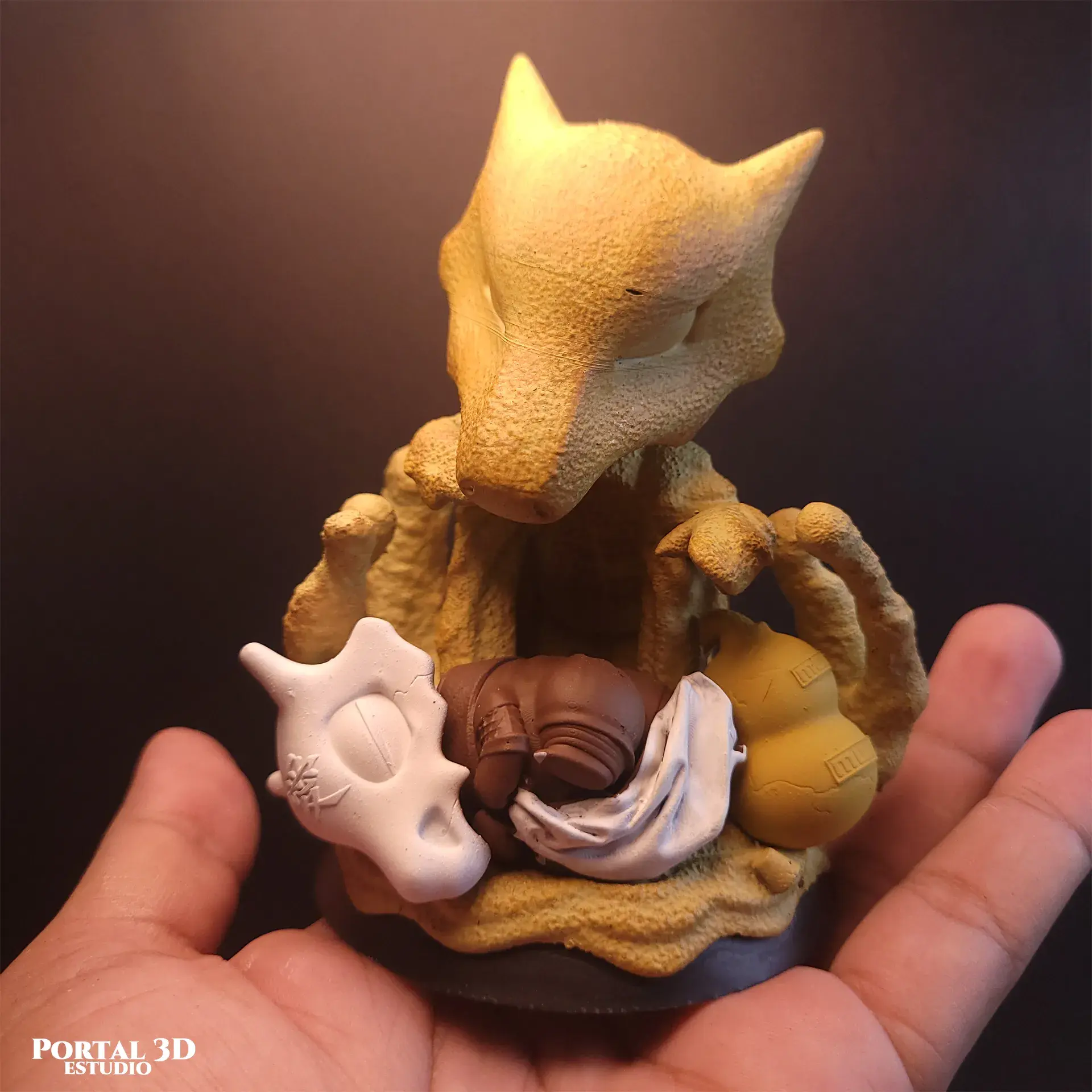 Other STL Download - Cubone Gaaraby Portal_3D_Estudio