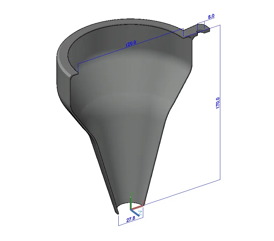 Short Funnel | 3D models download | Creality Cloud