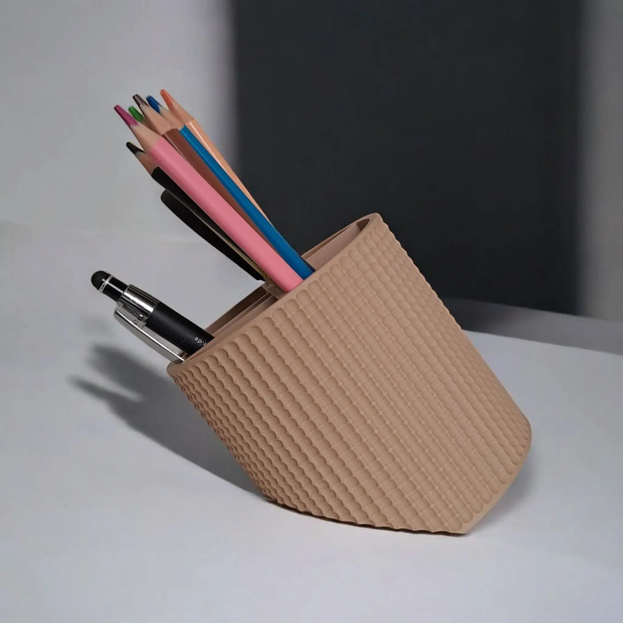 Home Appliance Accessories STL Téléchargement - Angled Pen Holder as ...