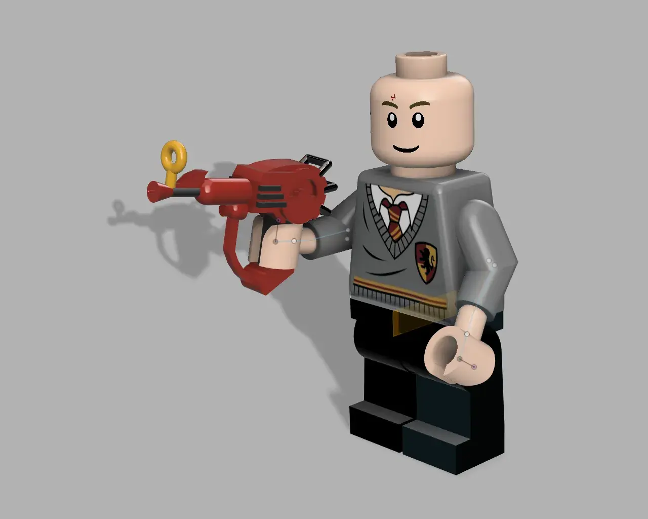 Board Games & Card Games STL Descarga - RAY GUN LEGO - Antulio2kira