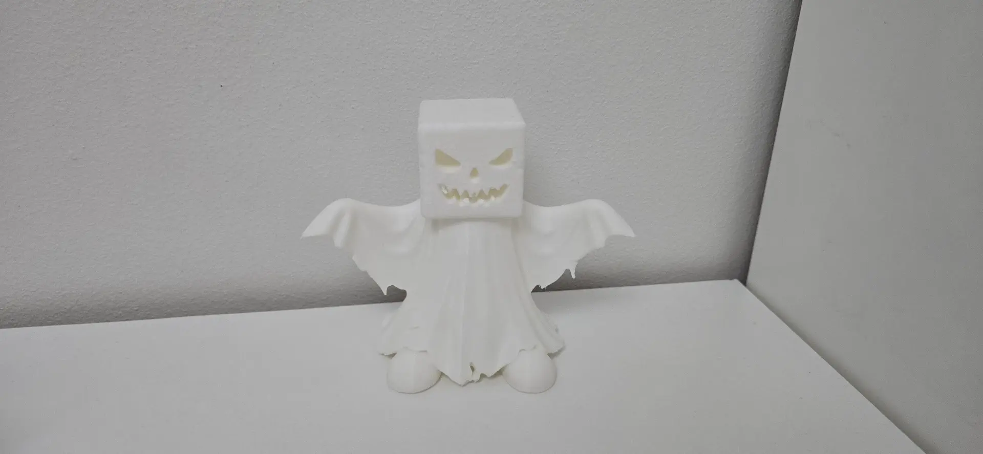 3D Printer Files | 3MF File | Minecraft Ghost | Creality Cloud