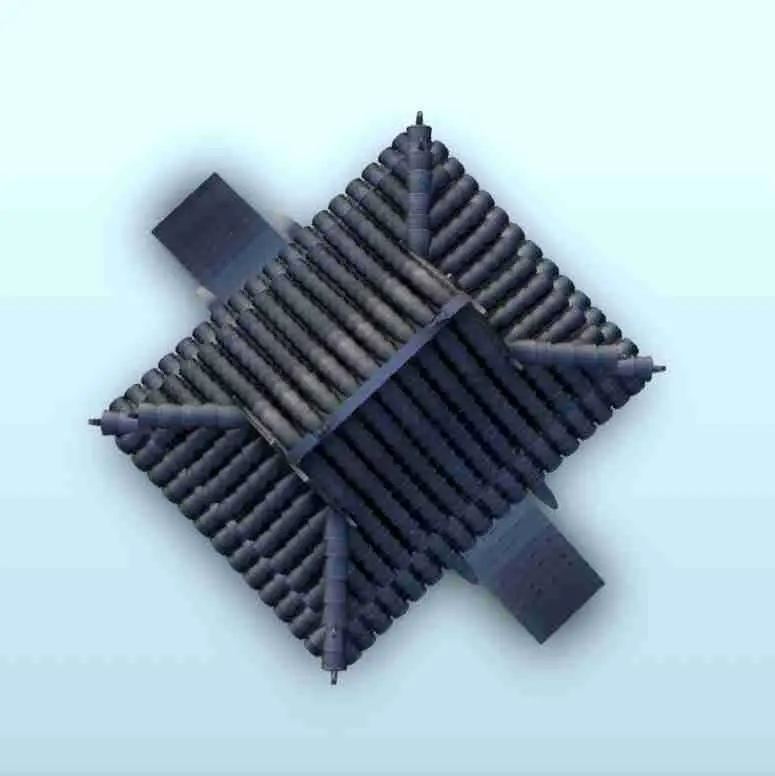 Props & Terrain STL Download - Raised Asian building with one floor 13 ...