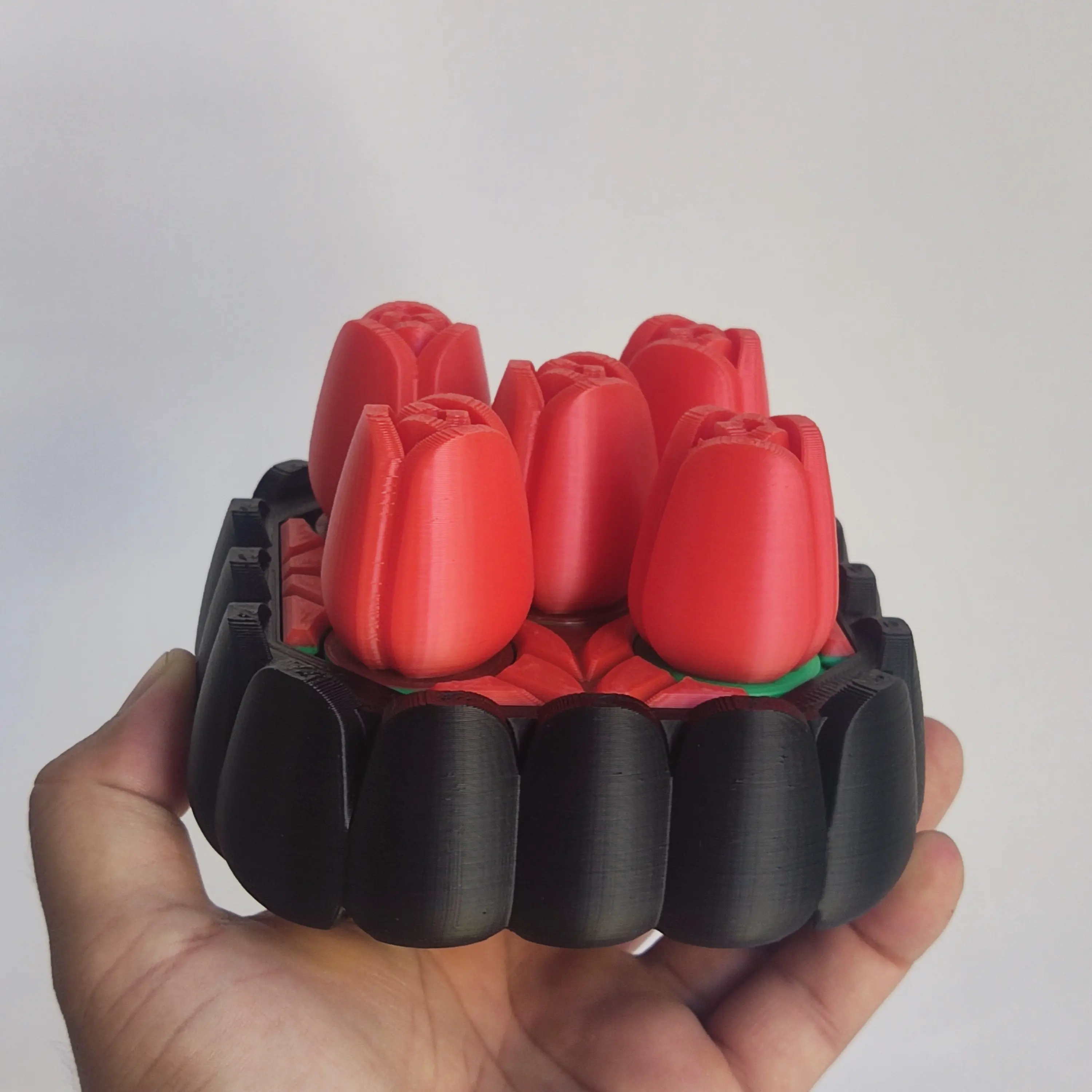 3D Printer Files | 3MF File | mechanic tulip box (print in place ...