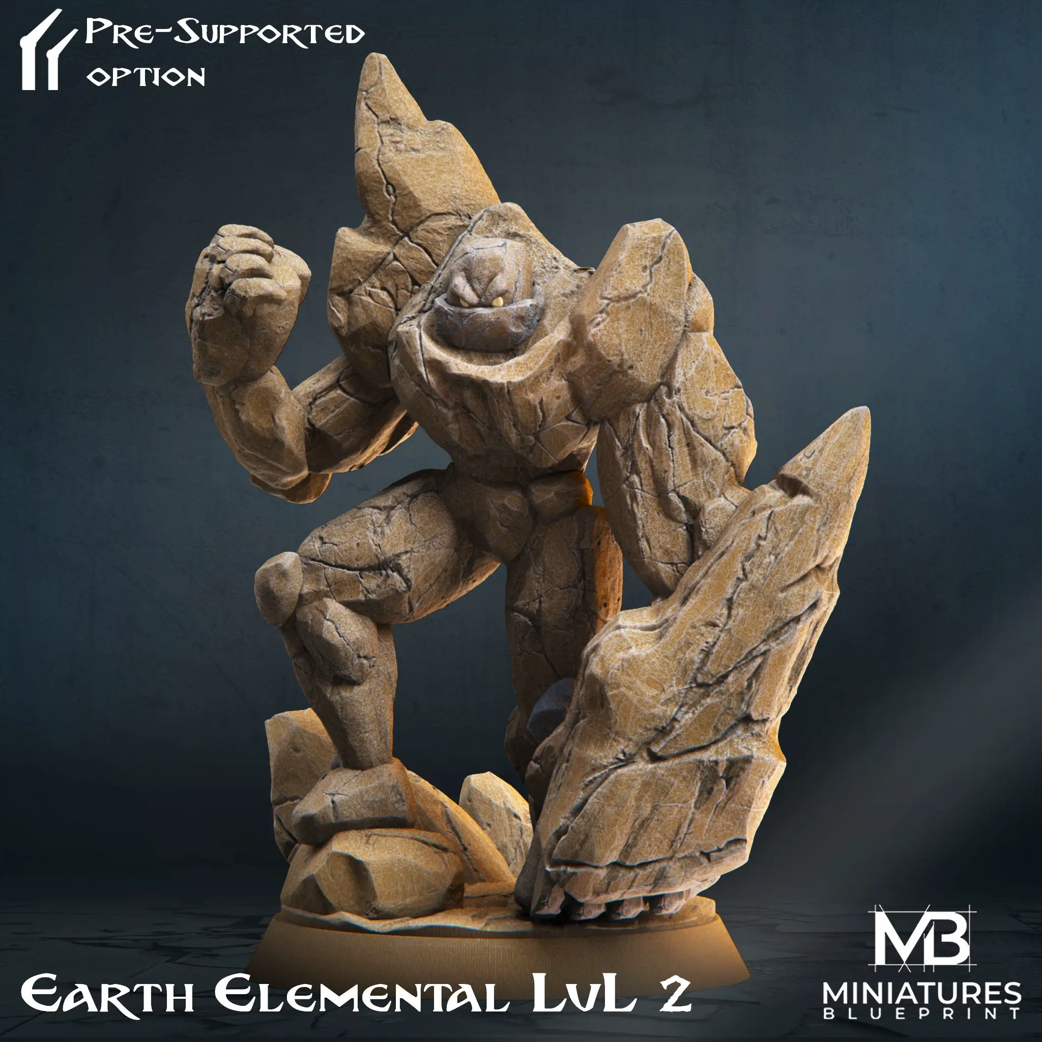 Earth Elemental - LvL 2 | 3D models download | Creality Cloud