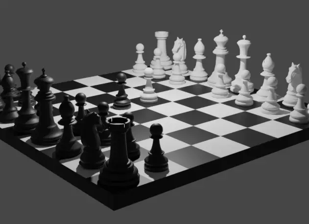 A simple chess set | 3D models download | Creality Cloud