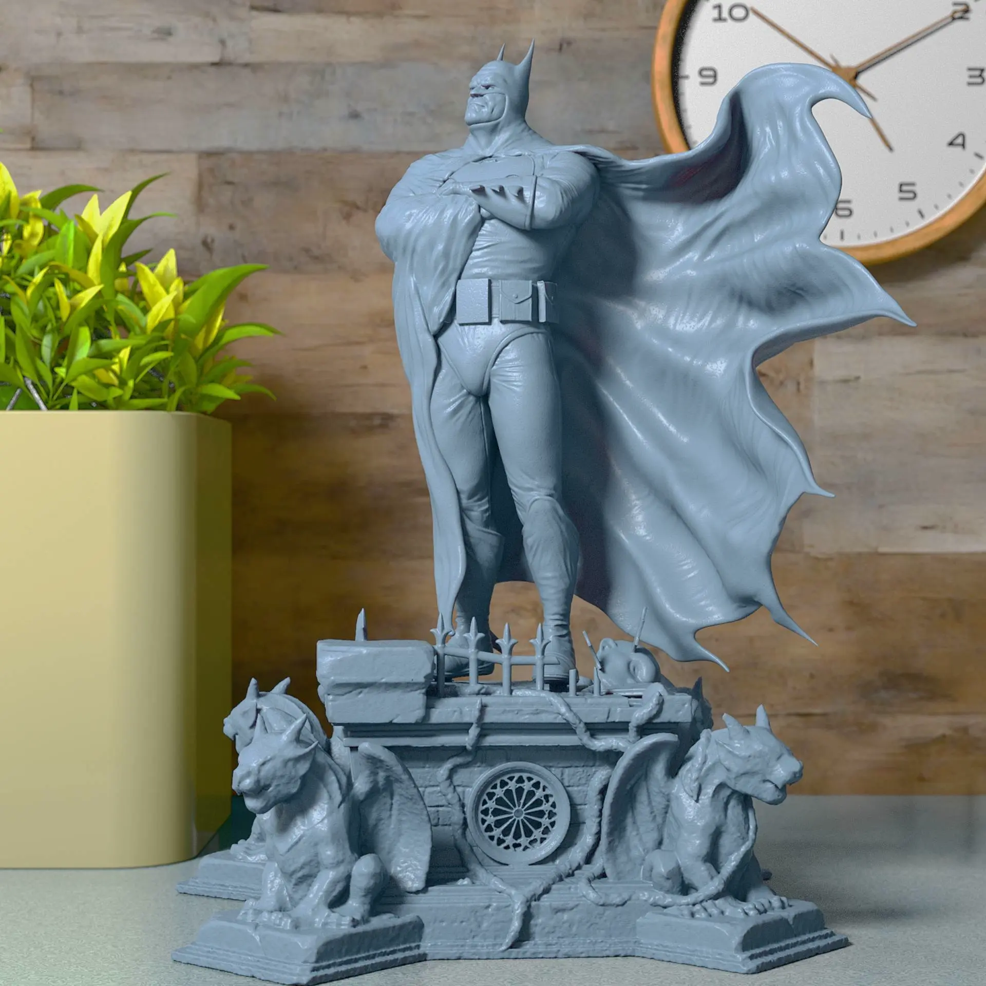 3D Printer Files | 3MF File | Batman Fan Art Multipart | Creality Cloud