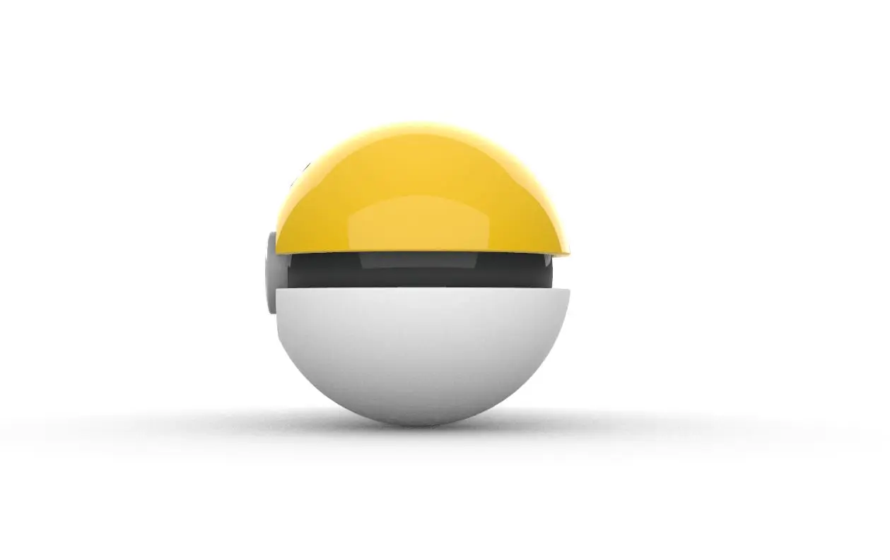 Pokeball GS Ball | 3D models download | Creality Cloud