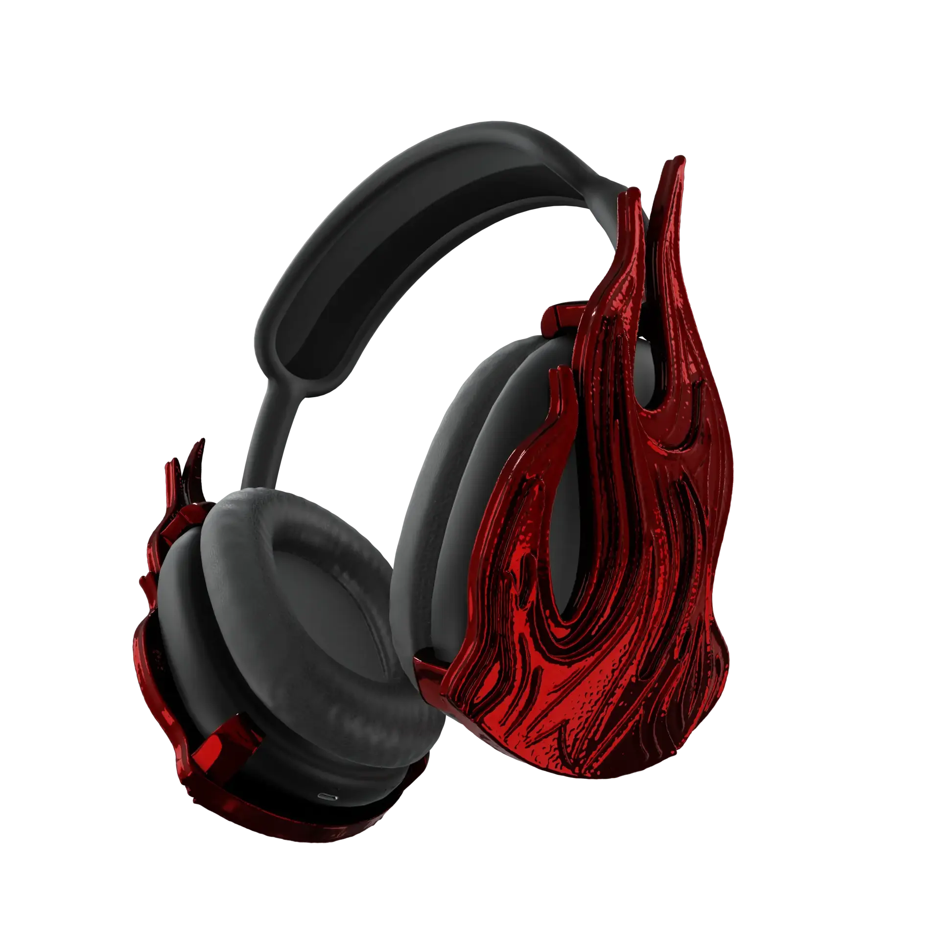 Jewelry & Accessories STL Download - Flame Airpods Max Attachmentsby ...