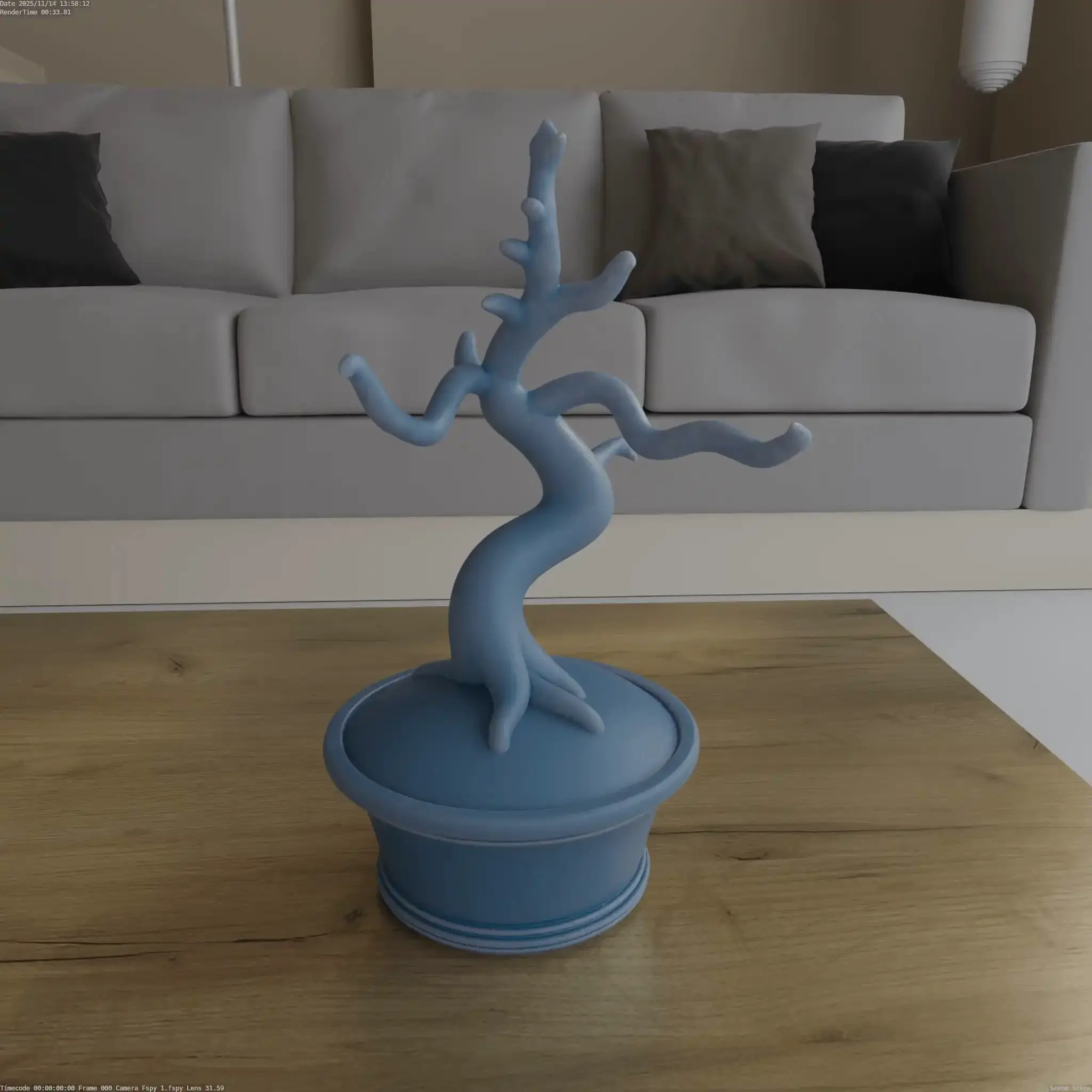 Home Decorations & Ornaments STL Download - Elegant Bonsai Tree STL ...