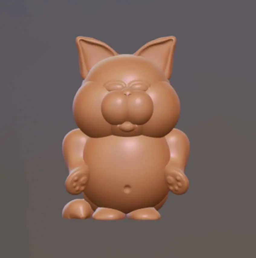 Other STL Download - fat cat by malbel studio