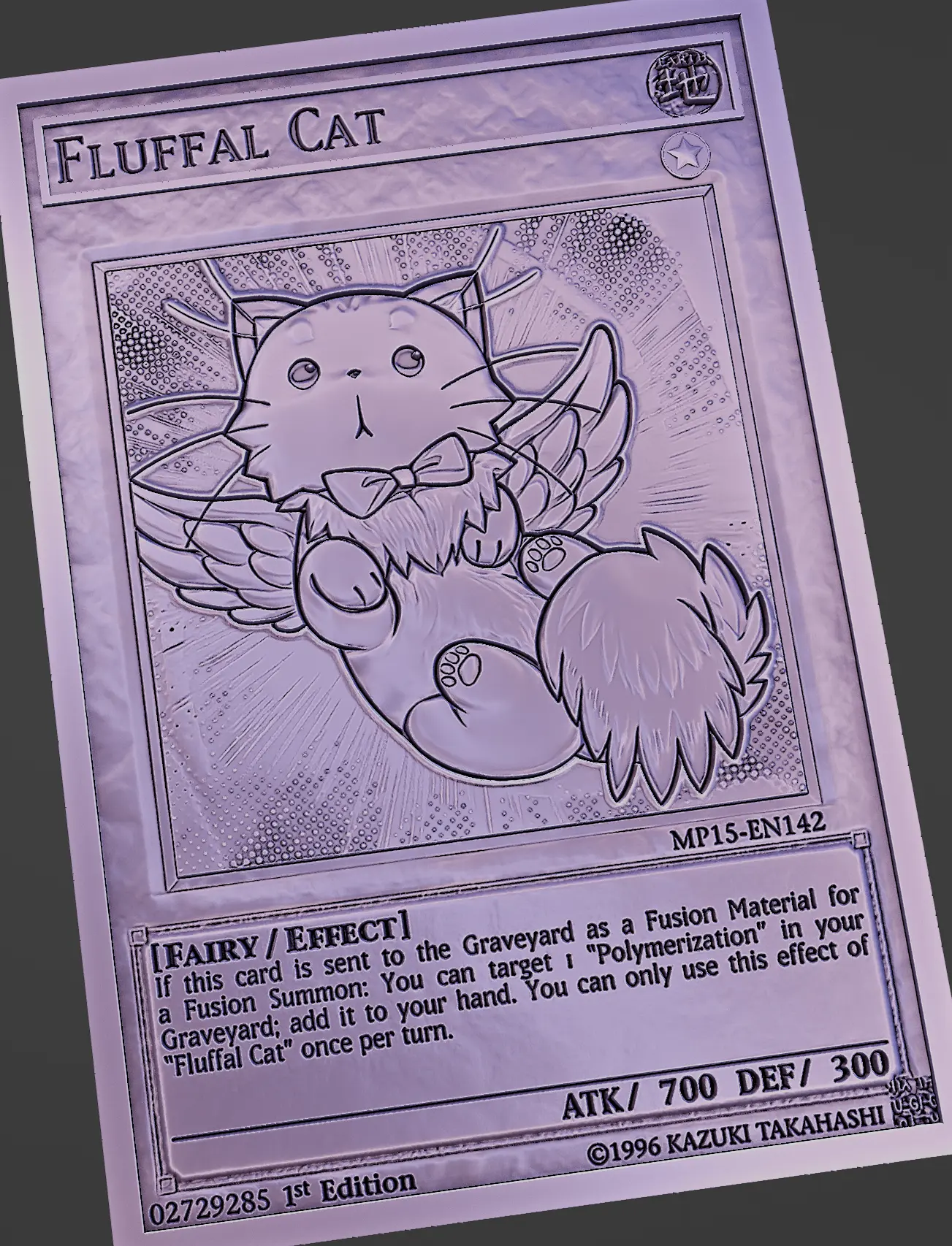 3D Printer Files | 3MF File | fluffal cat - yugioh | Creality Cloud
