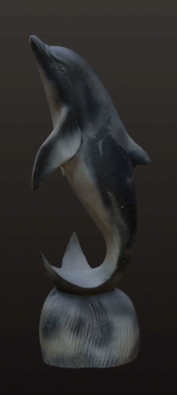 Sculptures & Artworks STL Download - jumping dolphin statue by RICHARDJ47