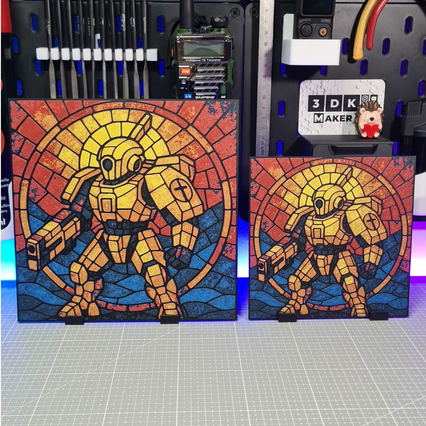 3D Printer Files | 3MF File | Tau Warrior - Hueforge - 4 Colors ...