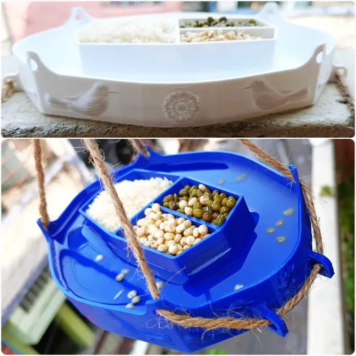 3D Printer Files | 3MF File | Ant Proof Outdoor Bird & Squirrel Feeder ...