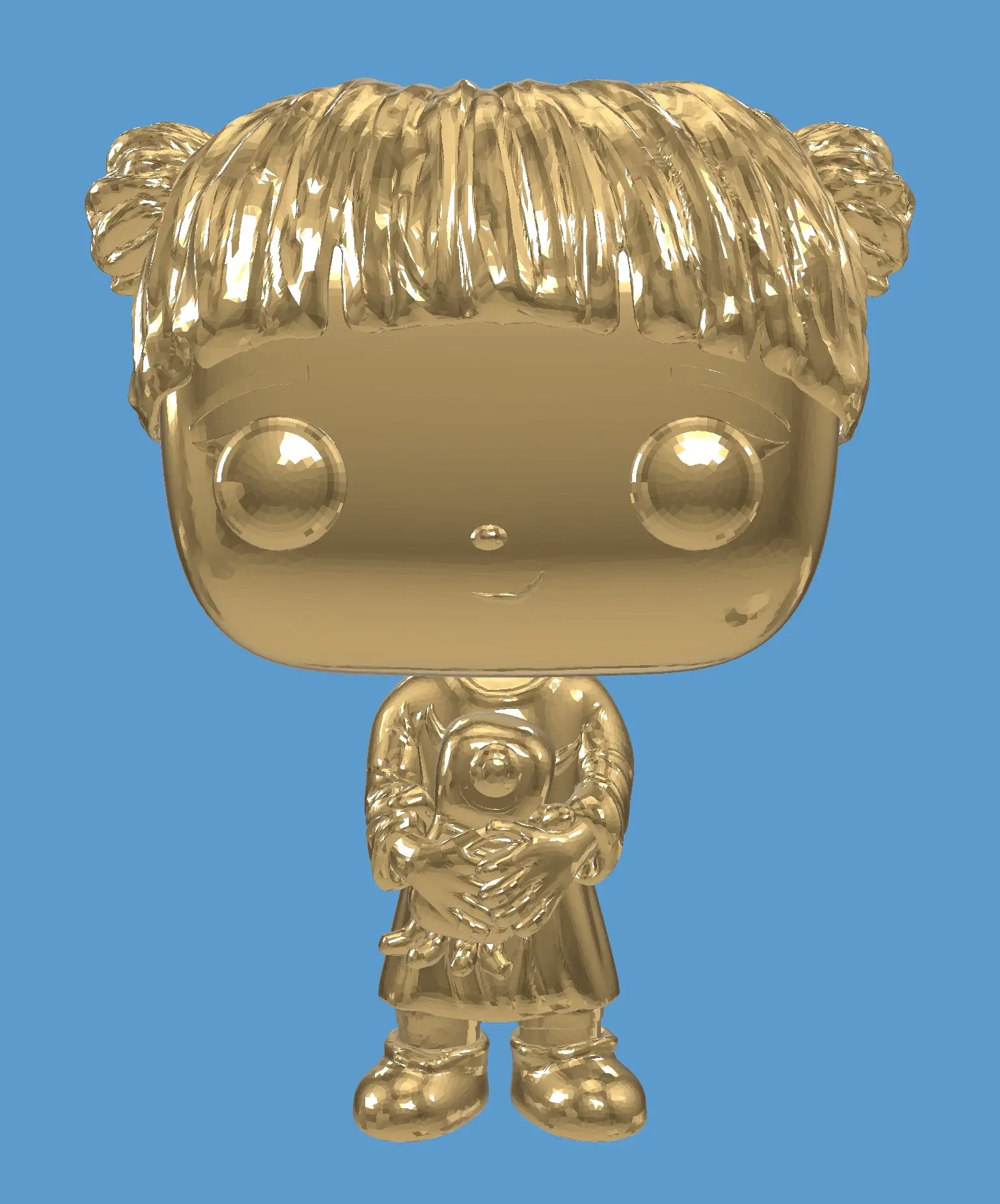 Characters & Creatures STL Download - Boo Monster Inc Funko Popby Wally3d