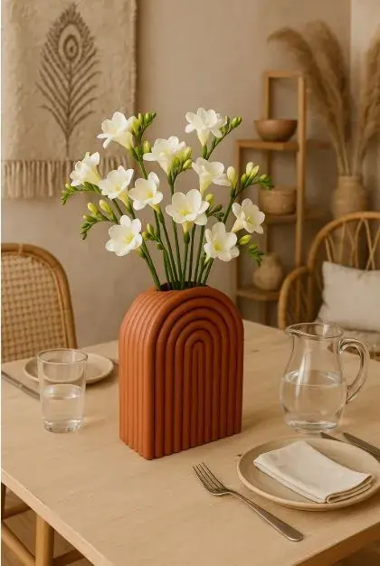 Free Home Decorations & Ornaments STL Download - Vase Bohon - MOKA ...