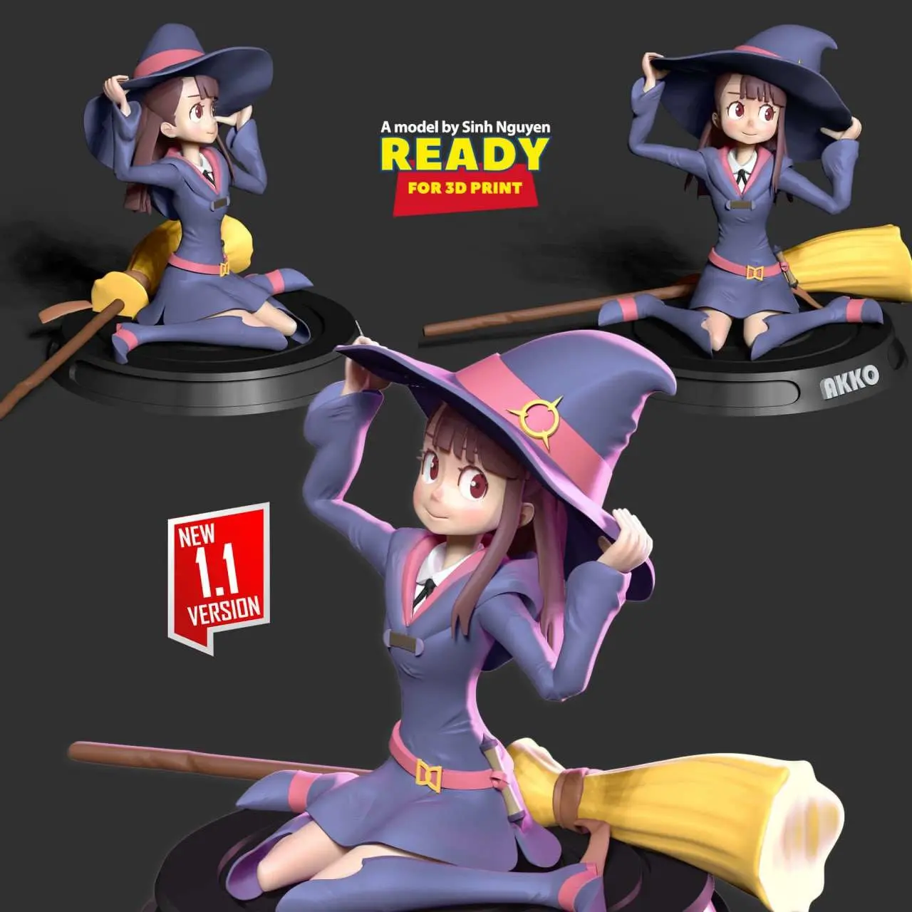 Бесплатная Characters & Creatures STL Download - Acre - Rafael Peixoto