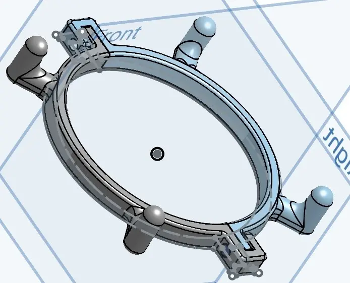 3D Printer Files | 3MF File | vuilniszak ophang ring lantaarnpaal ...