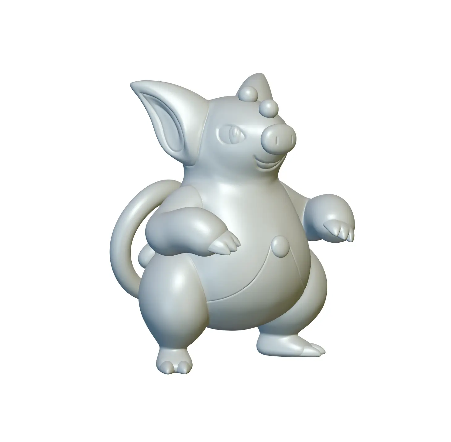 Characters & Creatures STL Download - Pokemon Grumpig #326 - Ready for ...