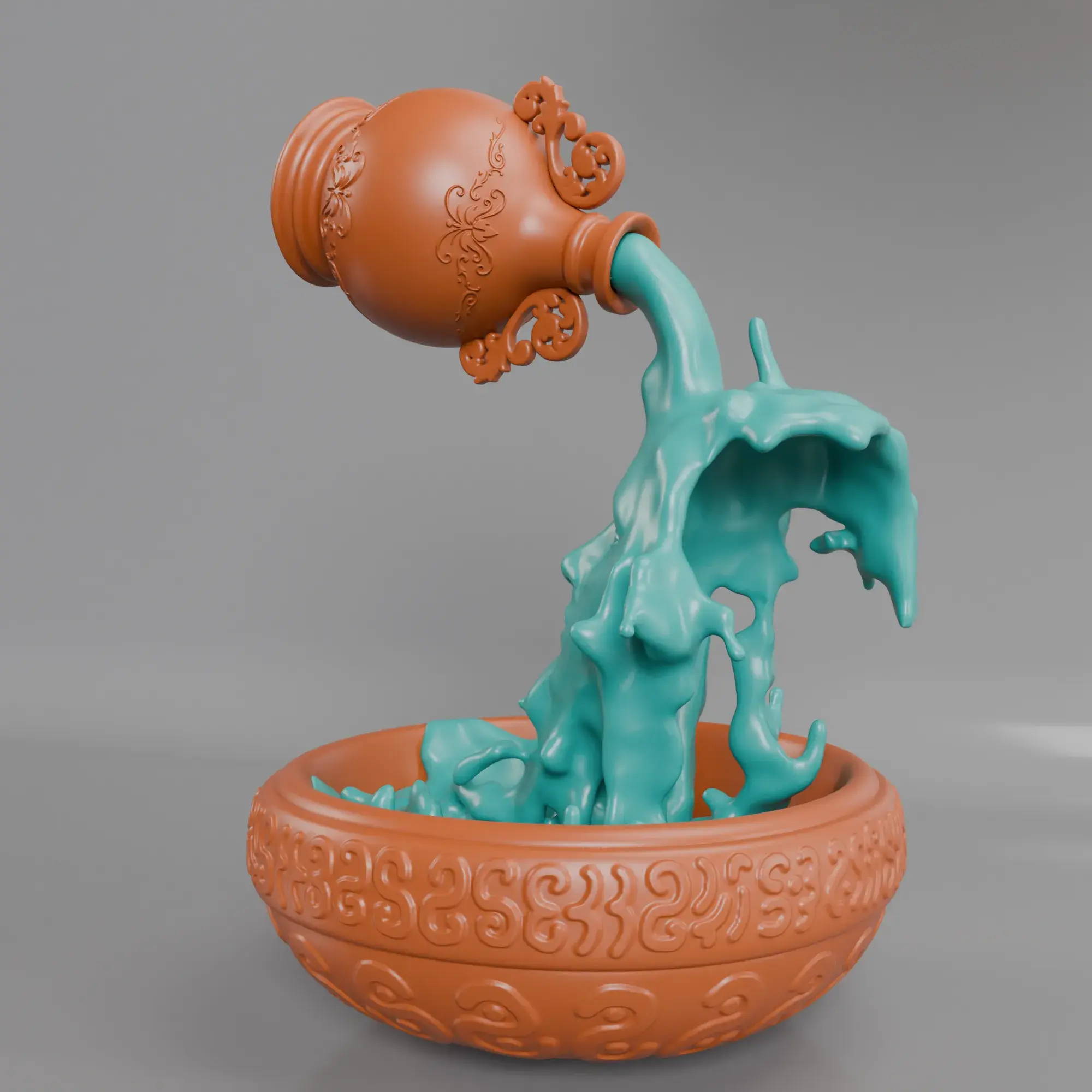 Sculptures & Artworks STL Download - Magic Botlleby MirDraft