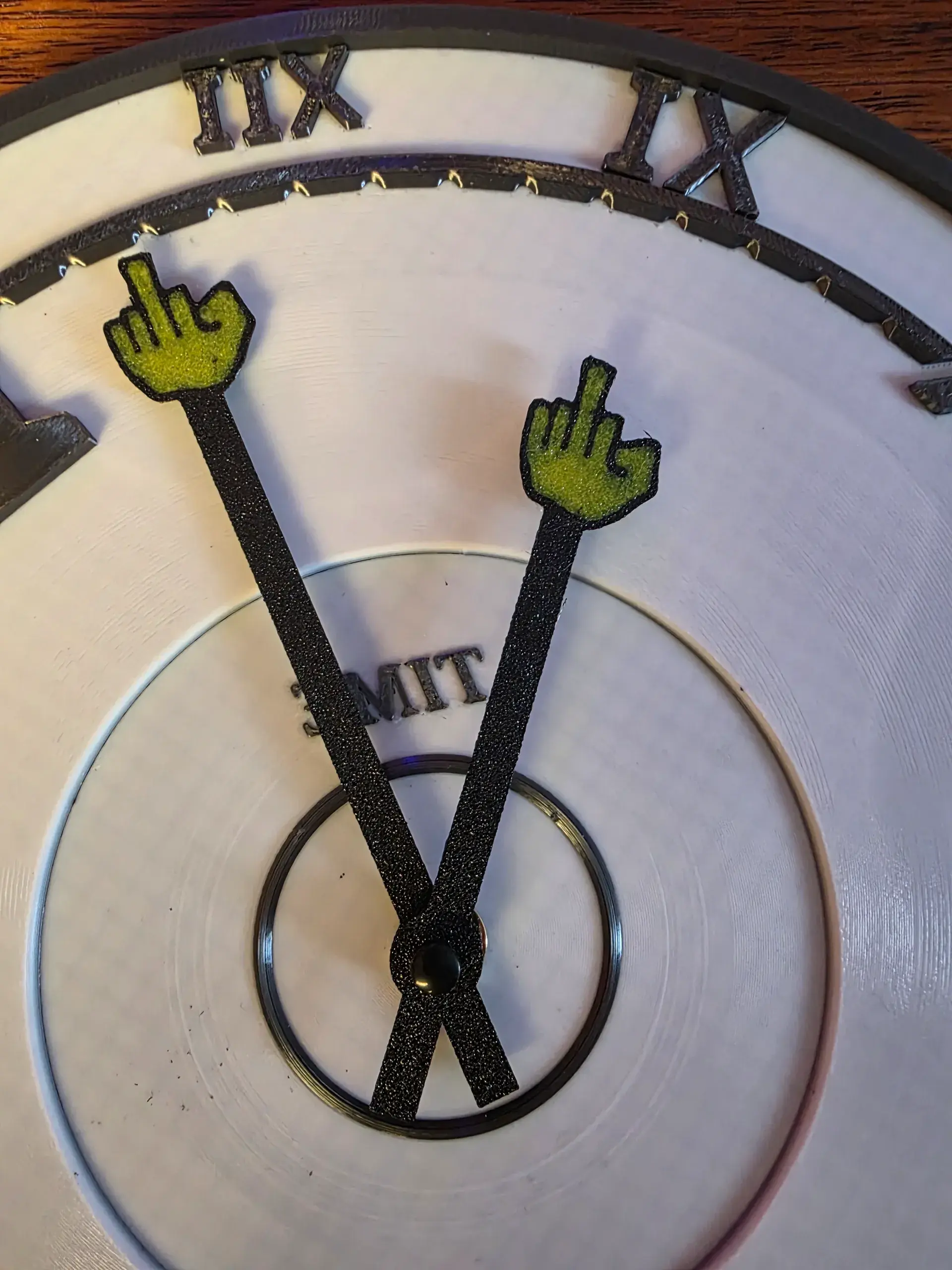 3D Printer Files | 3MF File | Middle finger clock hands | Creality Cloud