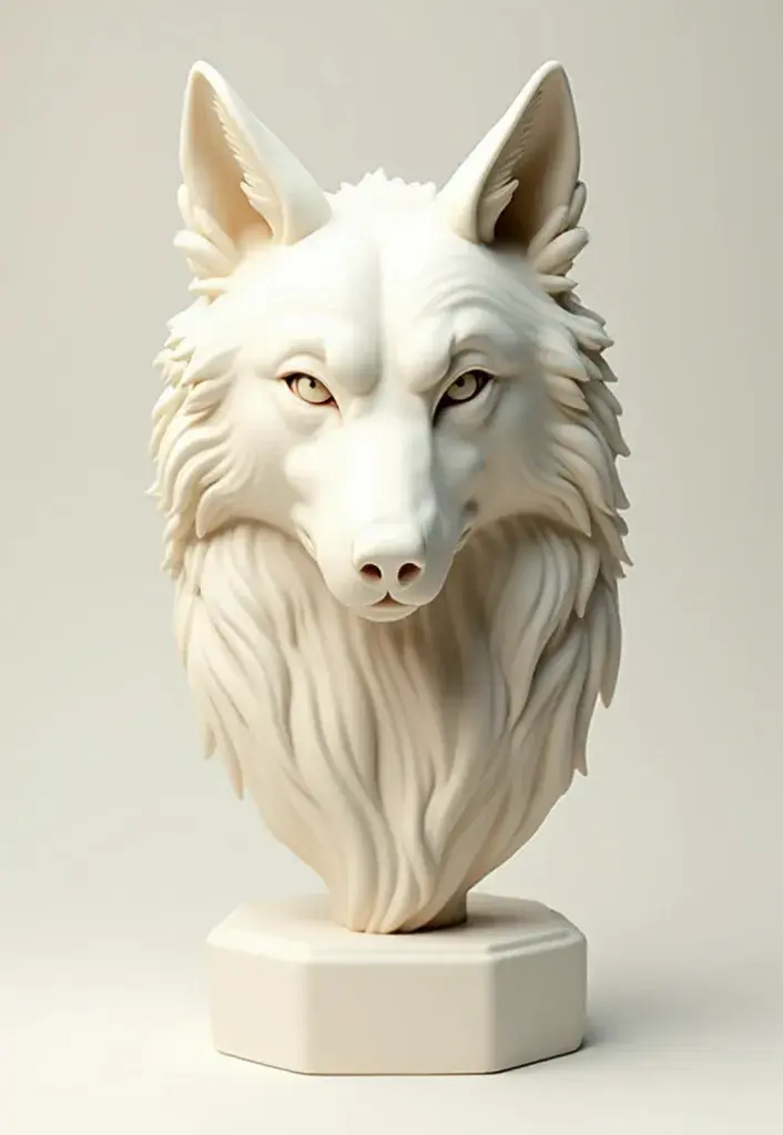 3D Printer Files | 3MF File | Busto Lobo | Creality Cloud