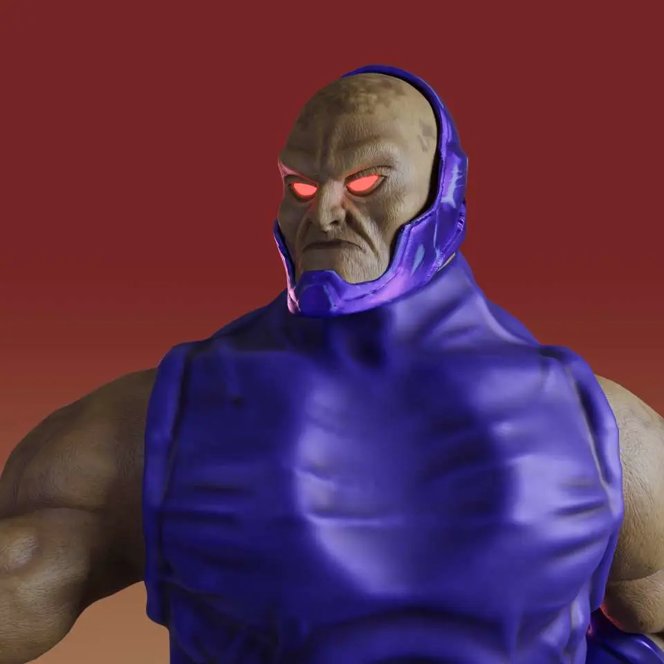 Characters & Creatures STL Download - Darkseid ZSJL with classic suit ...