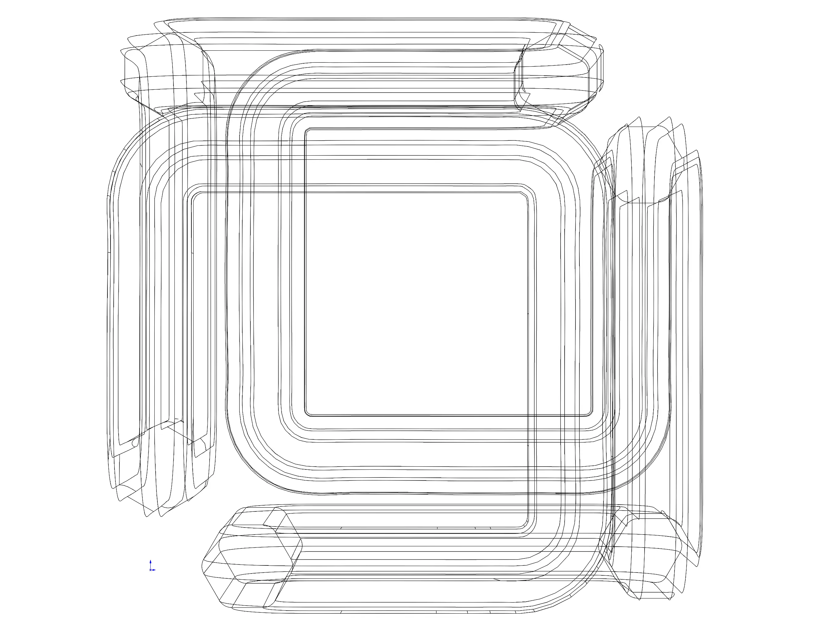 Digital Art STL Download - Hexa Infinity Cubeby MR AnyCAD