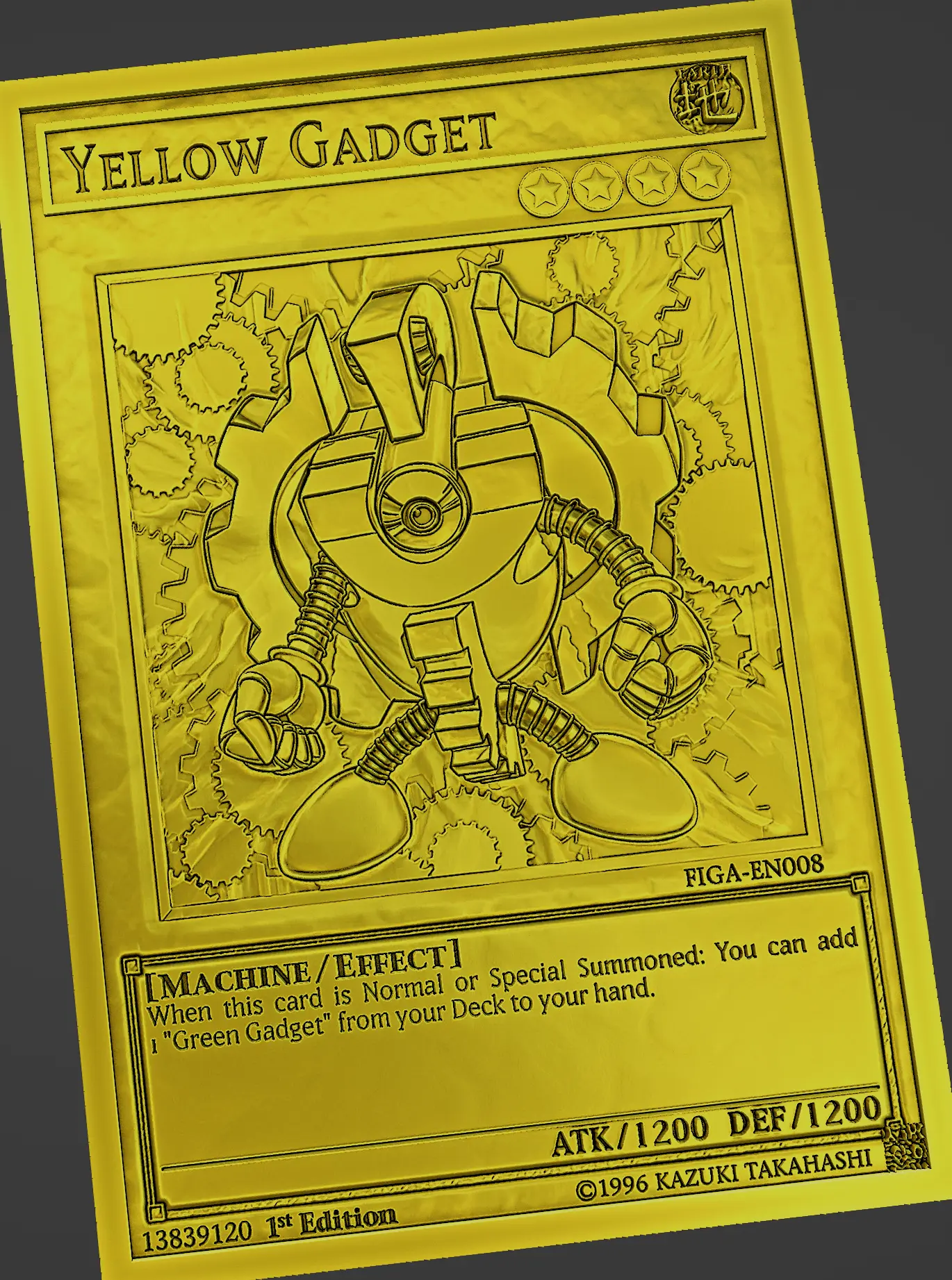 Other STL Download - yellow gadget - yugiohby Wsonuchiha3D