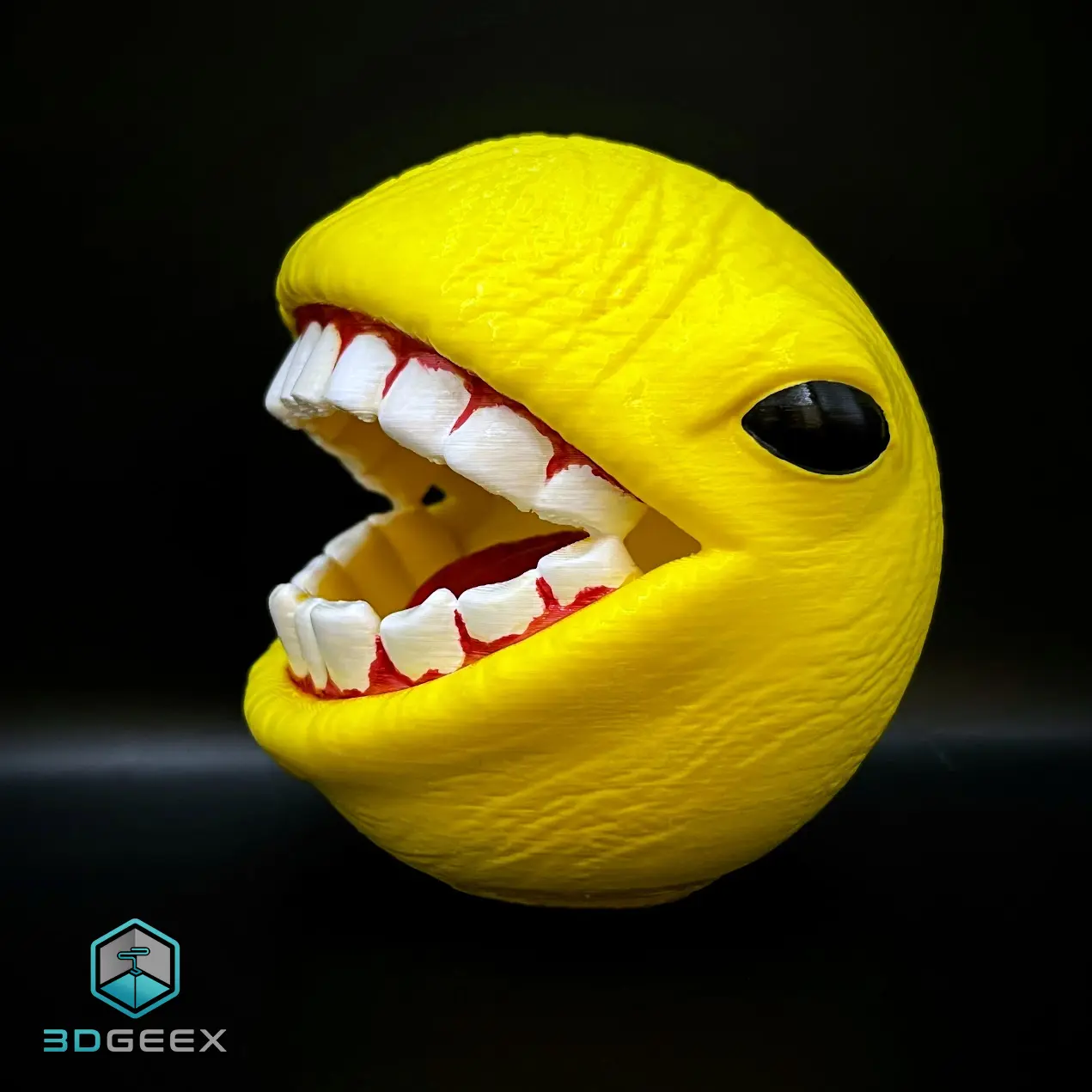 Characters & Creatures STL Download - Cursed Pacmanby 3DGeex