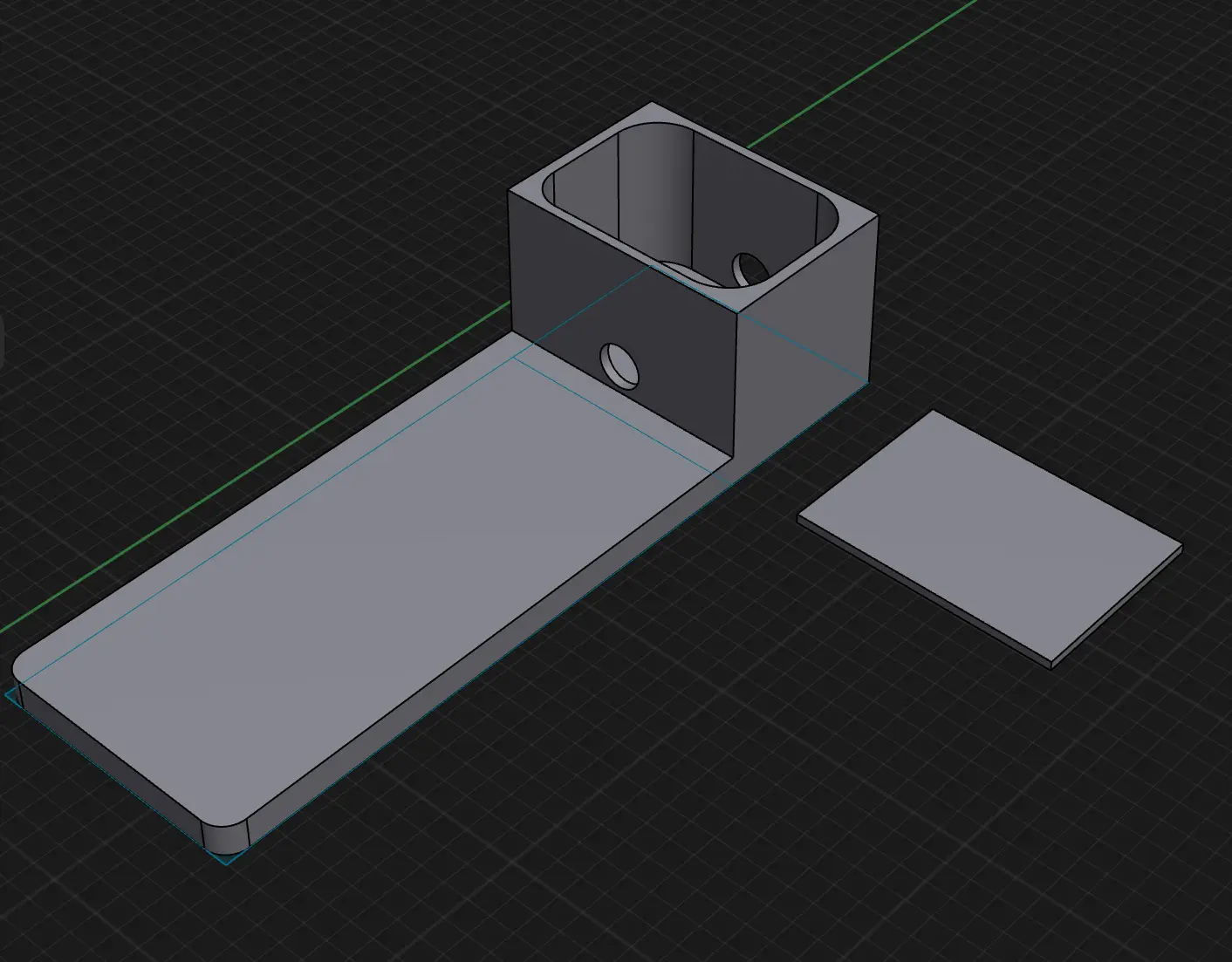 Lage camera mounting bracket | 3D models download | Creality Cloud
