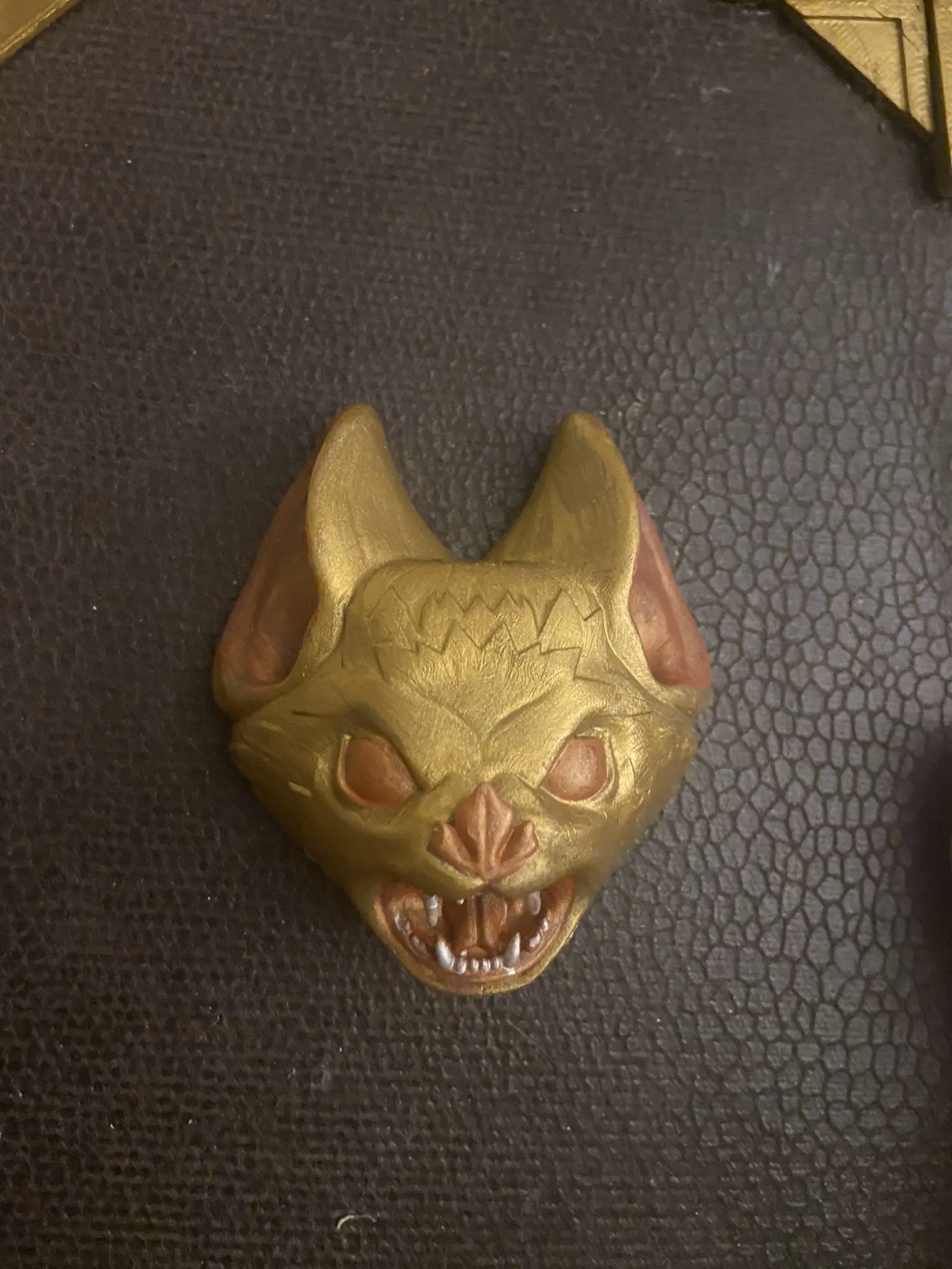 Bat Head Medallion | 3D models download | Creality Cloud