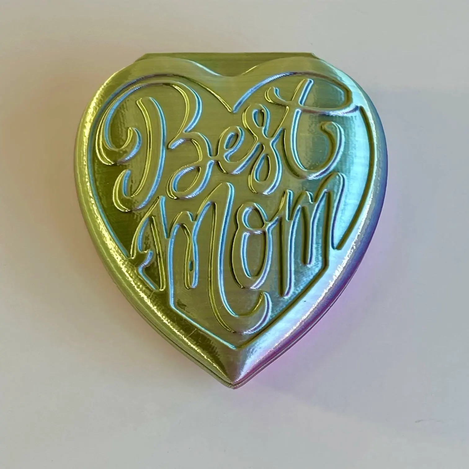 3D Printer Files | 3MF File | "BEST MOM" HEART BOX | Creality Cloud