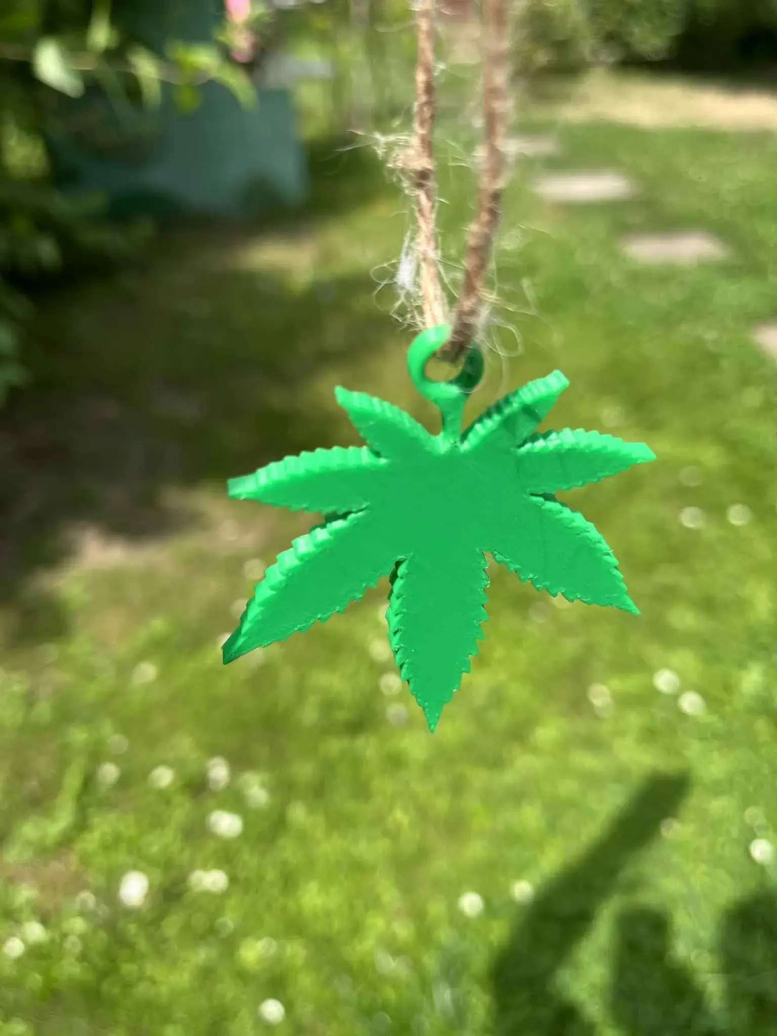 3D Printer Files | 3MF File | Cannabis pendant on the doorknob or ...