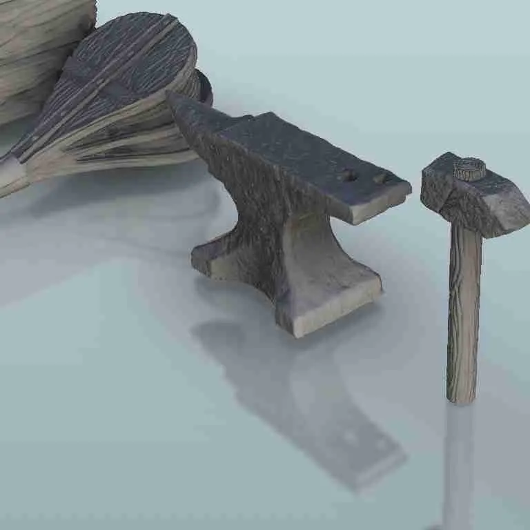 Other STL Download - Blacksmith shop interior - miniatures warhammer ...