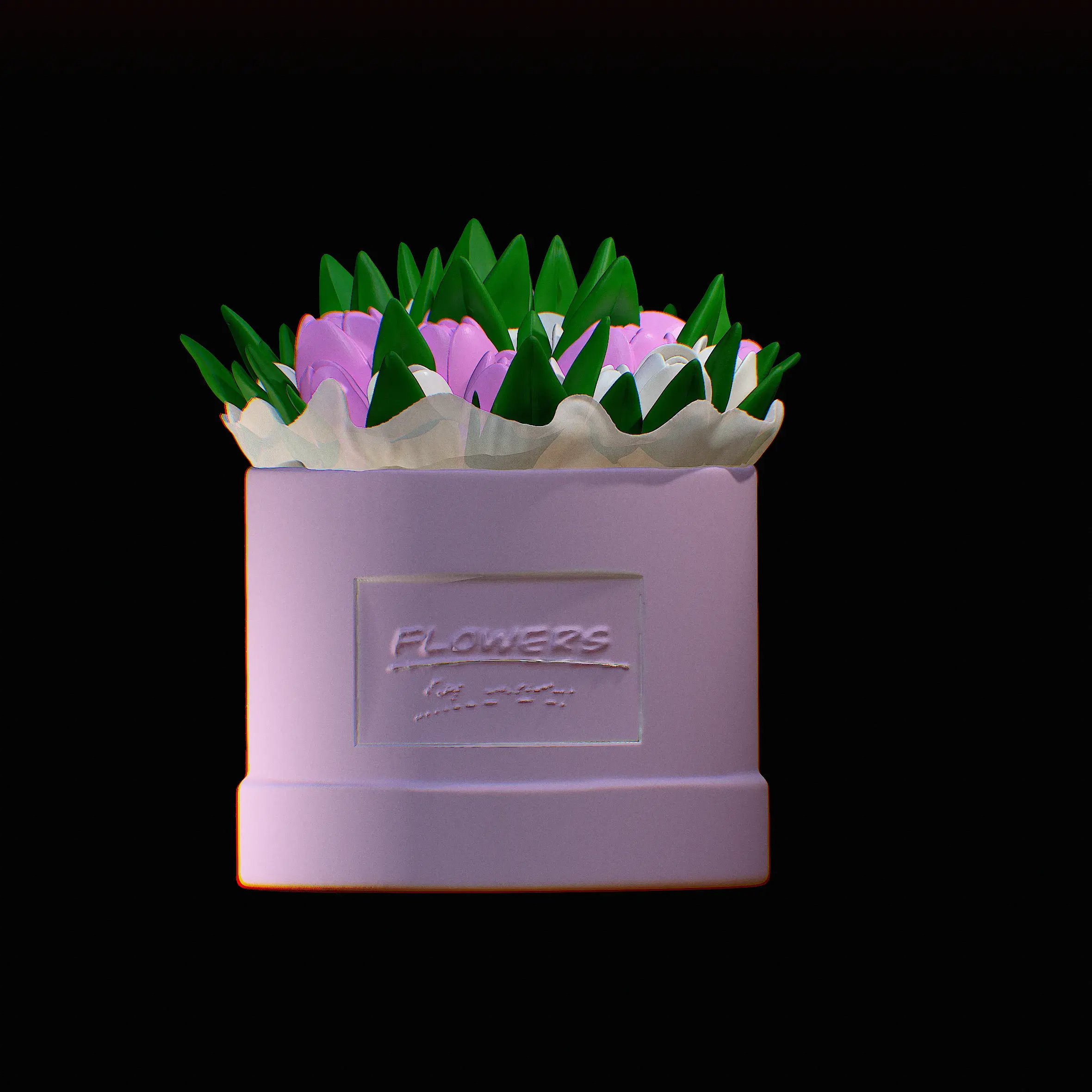 3D Printer Files | 3MF File | Box of flowers | Creality Cloud