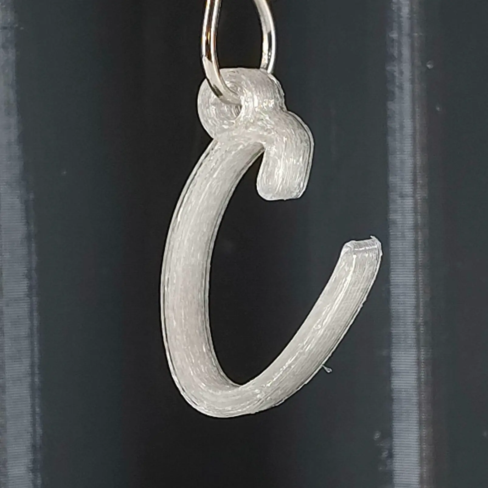 3D Printer Files | 3MF File | C keychain | Creality Cloud