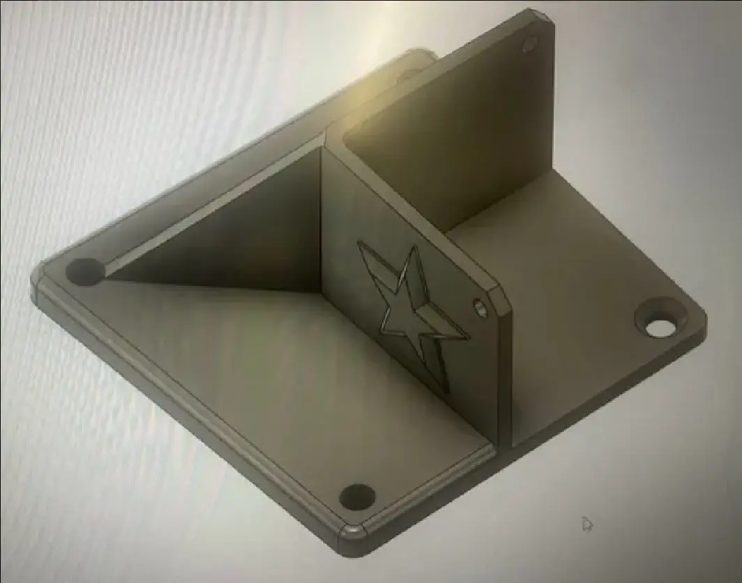 Free Game Props STL Download - board corner by jay siefkes