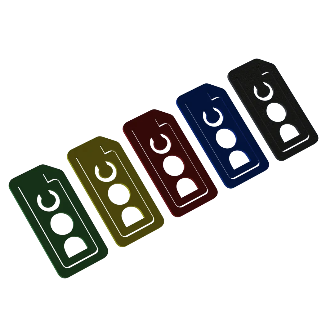 Free Stationery & Learning Tools STL Download - PAPER CLIPS 3D ...