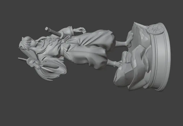 Characters & Creatures STL Download - Inuyasha (Diseño Mejorado)by ...