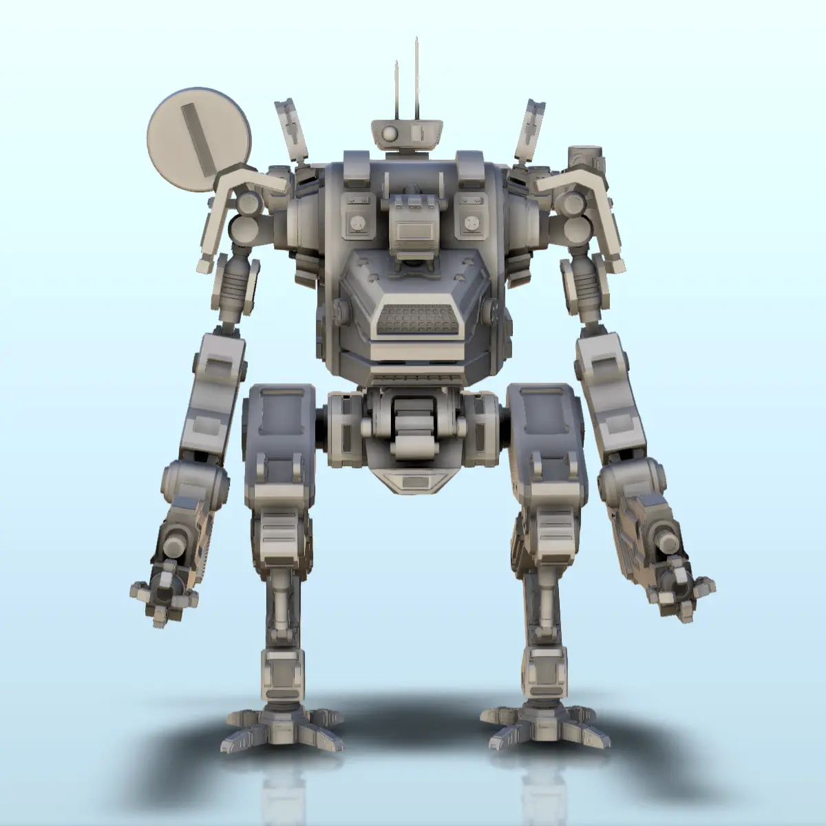 Robots & Mechs STL Download - Dedis combat robot (18) - sci-fi science ...