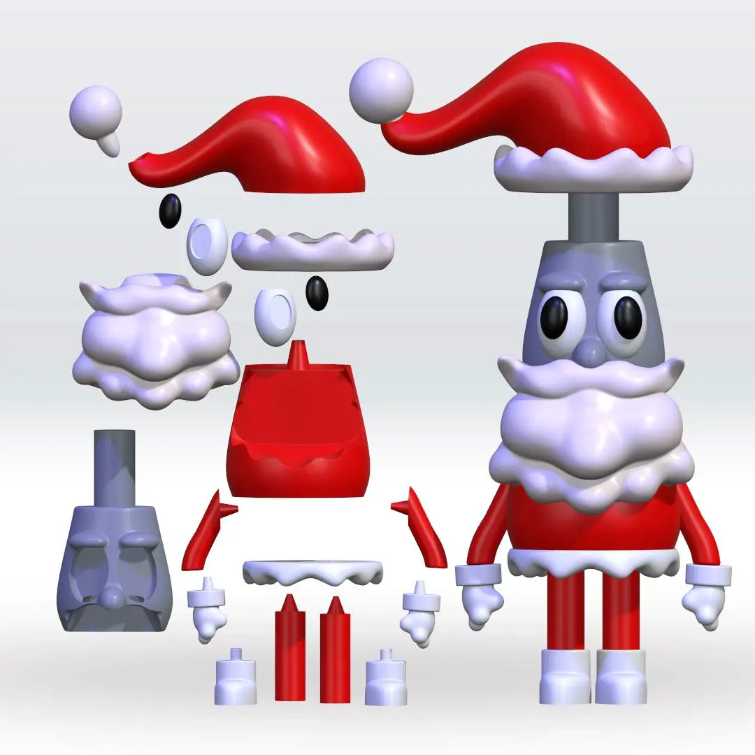 Characters & Creatures STL Descarga - Ho Ho Ho Sahur Steal A Brainrot ...